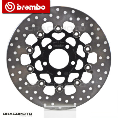 HARLEY 1584 FXDL DYNA LOW RIDER 2007-2010 Rear Brake Disc Rotor BREMBO ...