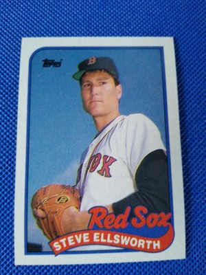 1989 Topps Baseball #299 Steve Ellsworth - Boston Red Sox | eBay