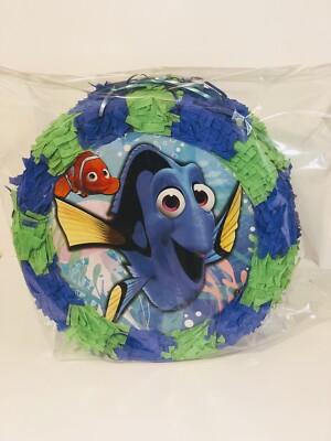 New Finding Dory Drum Pull Pop Out String Piñata (in bag)16”x16”x6" | eBay