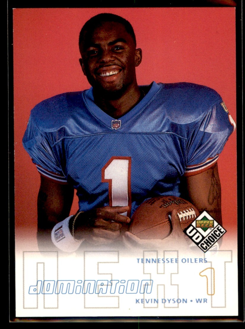 Kevin Dyson 1998 UD Choice Domination #268 Tennessee Oilers | eBay