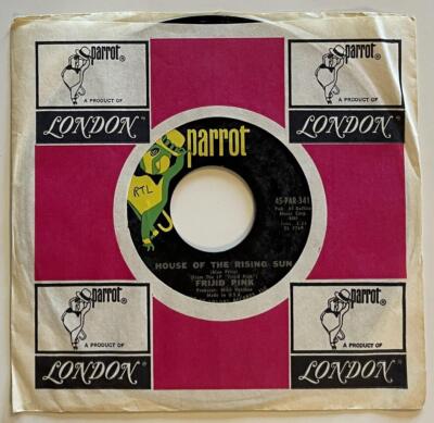 Frijid Pink House of The Rising Sun 45 rpm EX Parrot Hard Fuzz Rock ...