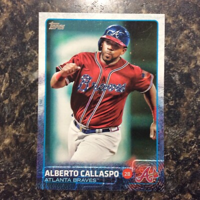2015 Topps #543 Alberto Callaspo Atlanta Braves | eBay