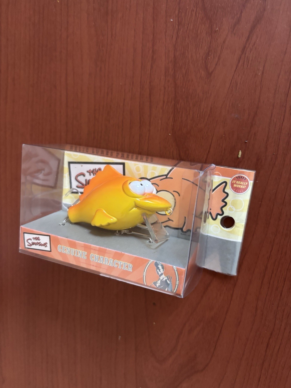 Vintage The Simpsons 2002 RARE Toxic Tuna Blinky By Relic Fishing Lures ...