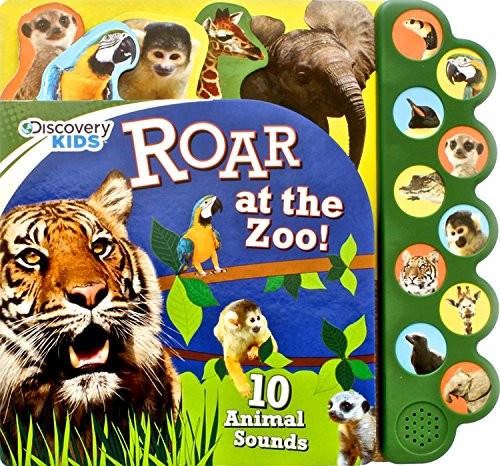 DISCOVERY KIDS ROAR AT THE ZOO SOUND BOOK (DISCOVERY 10 By Parragon ...