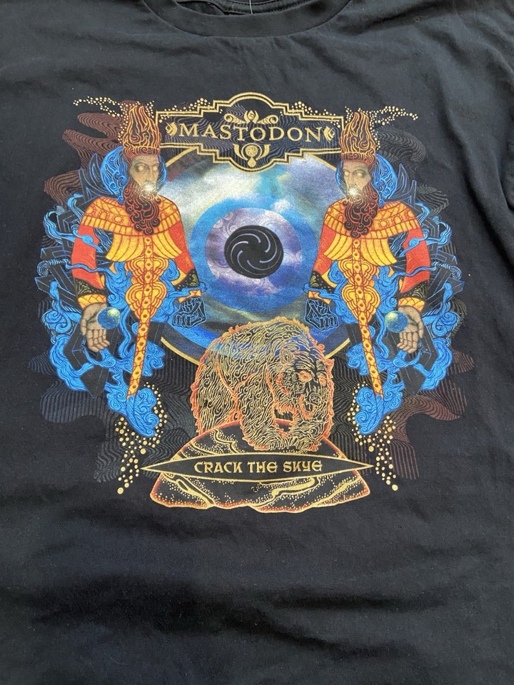 MASTODON CRACK THE SKYE Band T Shirt Unisex Mens M Mastodon Band Tee ...