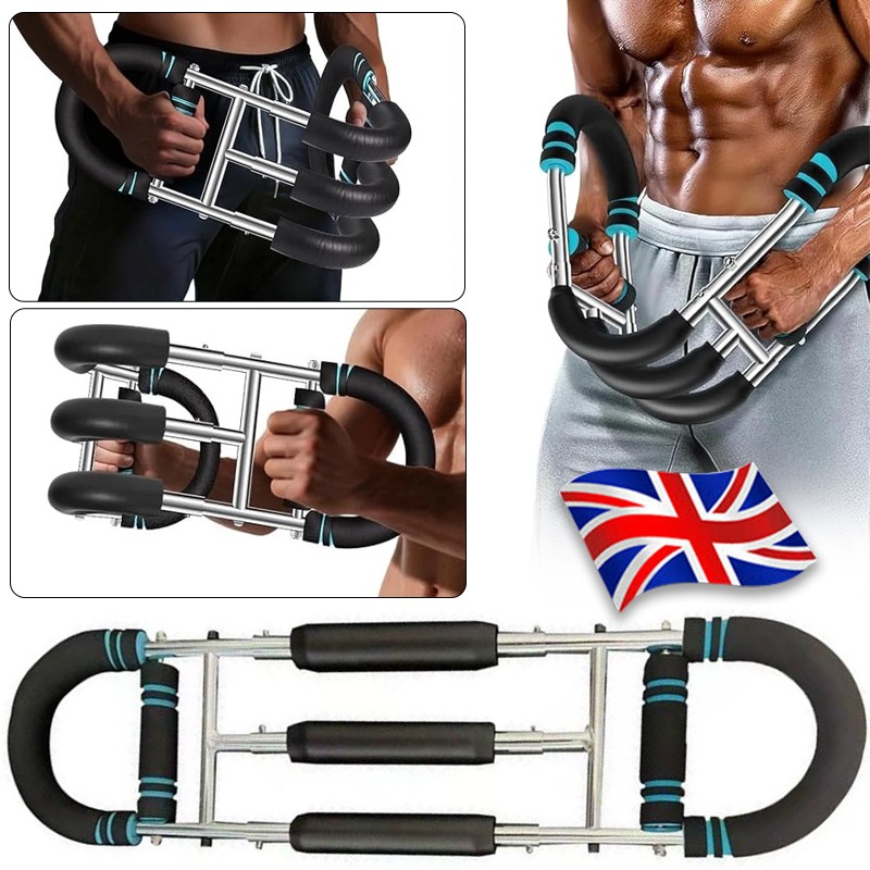 Adjustable Arm Trainer Shaker Twister Chest Expander for Full Upper ...