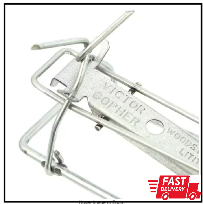 Easy-Set Outdoor Gopher Trap Galvanized Steel Allows Durable Soil Types ...