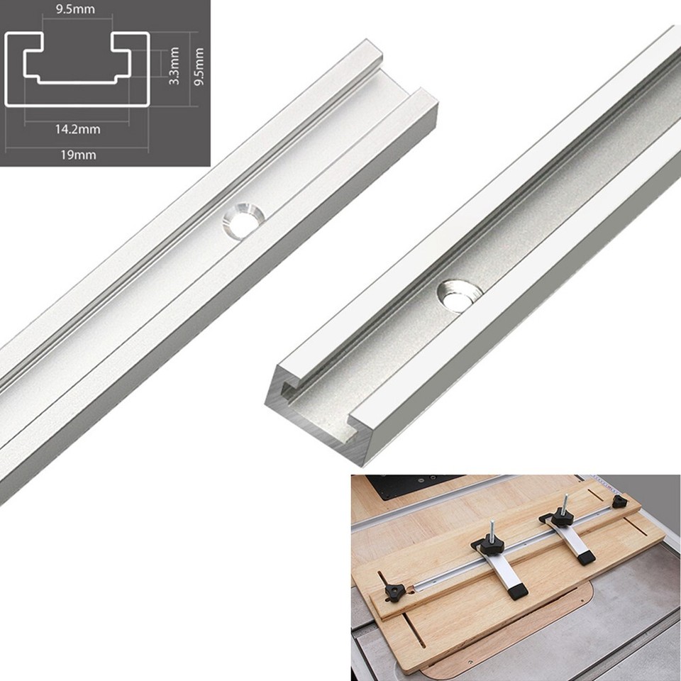 T-Slot Track T-slot Slide 1 Pc 300-600mm Aluminium Alloy For ...