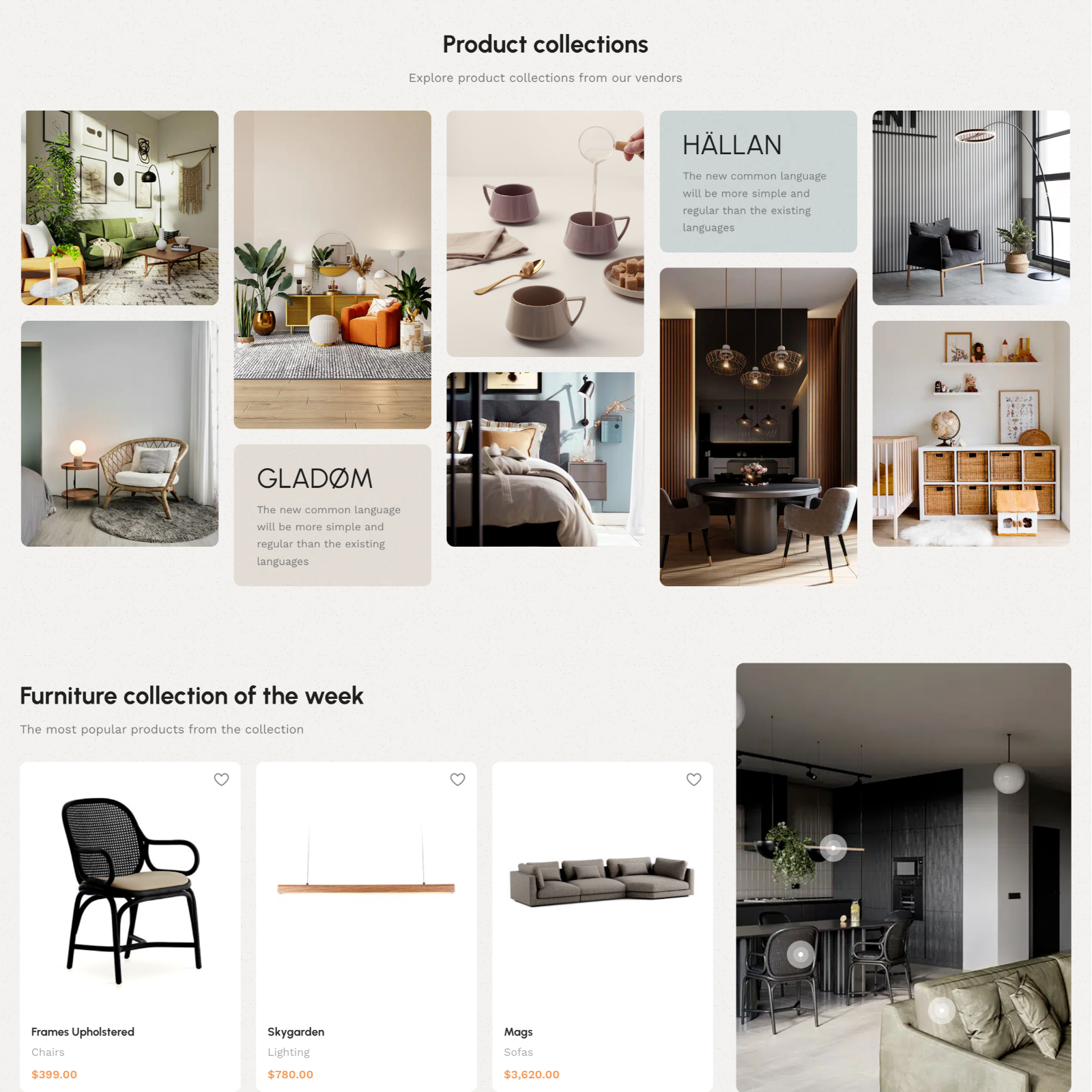 Furniture Shop Website Design with Free VPS Web Hosting and ...