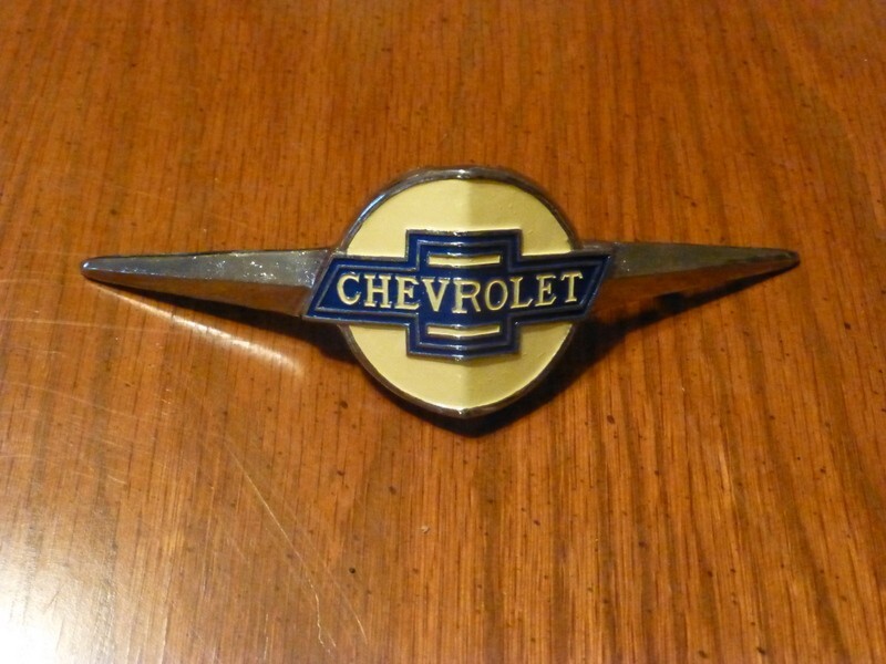 1934-1936 Chevy Grille Nameplate Emblem | Front | OE 1935 | Chevrolet