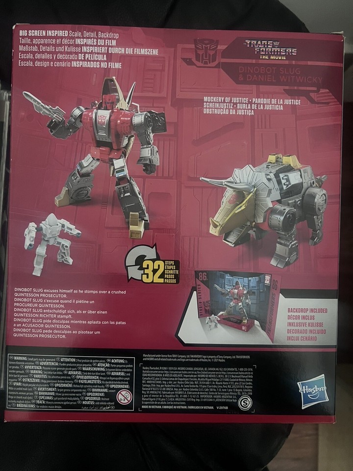 Transformers The Movie Studio Series 86 Dinobot Slag w/ Daniel New ...
