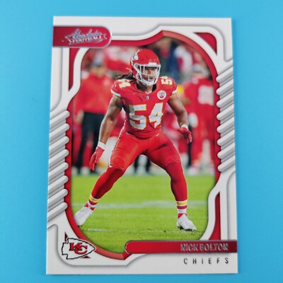 2022 Panini Absolute Football Card #39 Nick Bolton KC Chiefs | eBay