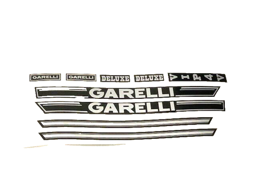 Komplett-Set Aufkleber Garelli Vip 4 De Luxe N 4 V Farbe Schwarz ...