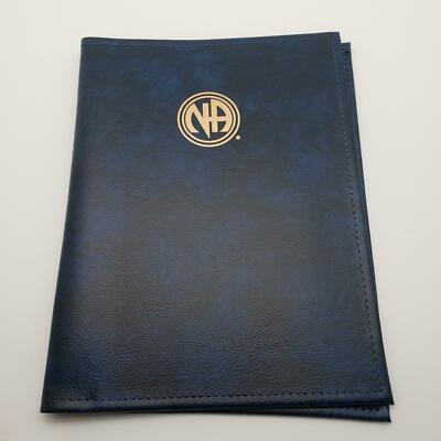 Narcotics Anonymous NA Step Working Guides Book Cover With Logo Blue ...