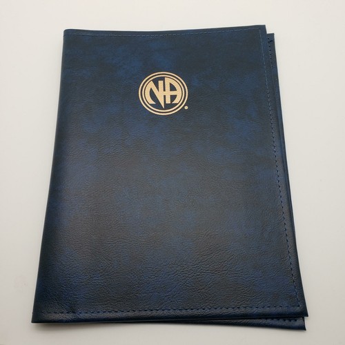 Narcotics Anonymous NA Step Working Guides Book Cover With Logo Blue ...