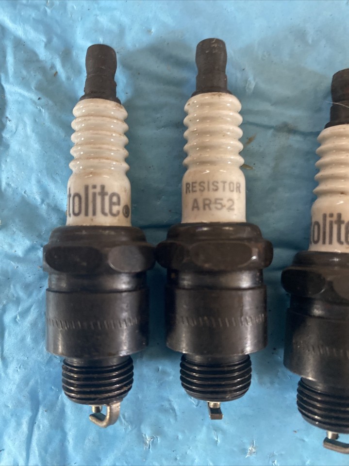 NOS Vintage AUTOLITE Spark Plug Plugs AR52 AR-52 Lot of 10 | eBay