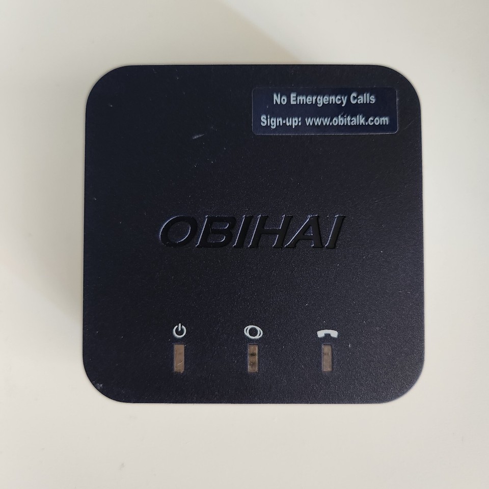 Obihai OBi200 1-Port VoIP Adapter with Google Voice and Fax Support for ...