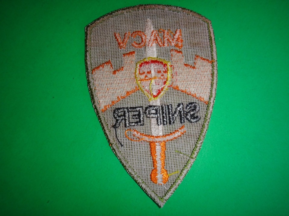 US Army 5th Special Forces Group MACV SNIPER Team Patch From Vietnam ...