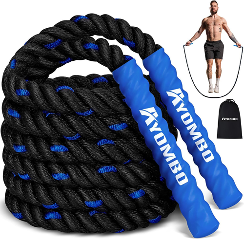 Jump Rope, Weighted Jump Rope for Fitness, Heavy Jump Ropes for Men ...