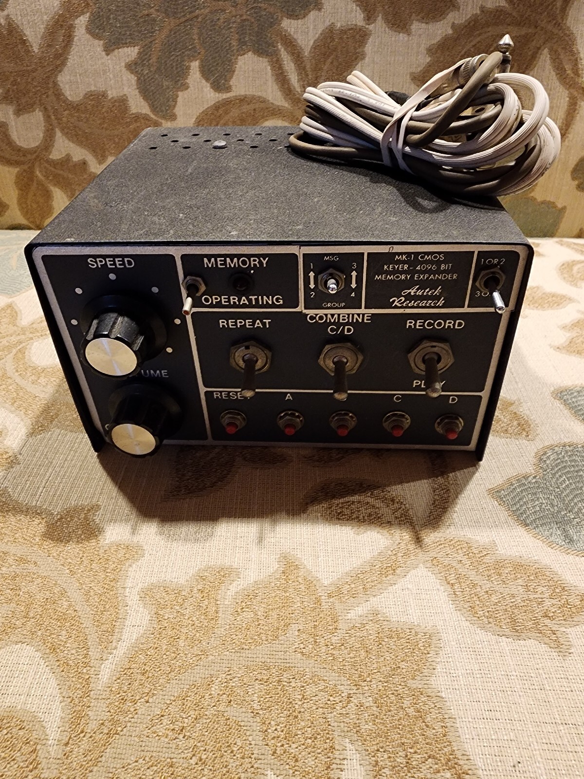 Vintage AUTEK RESEARCH MK-1 CMOS Keyer 4096 Bit Memory Expander CW ...