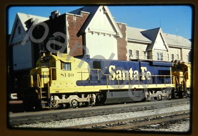 RR Train Slide ATSF Santa Fe #8140 GE C30-7 DIESEL LOCOMOTIVE ~ HB20 | eBay