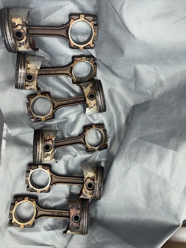 1991-1999 Dodge Stealth 3000GT Engine Piston & Rod Quantity 6 FWD DOHC ...