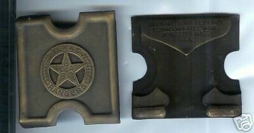 1881 ANSON MILLS TEXAS RANGERS POLICE BRASS BELT BUCKLE | eBay
