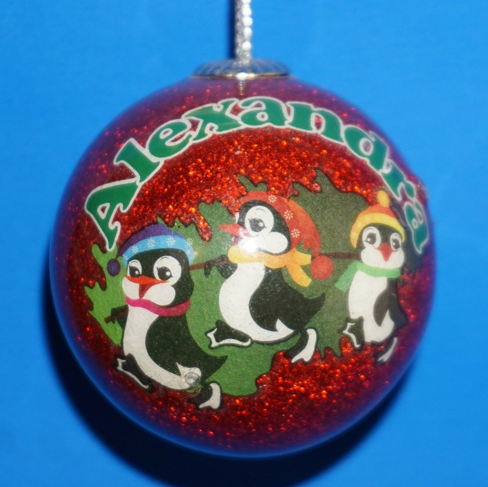 Christmas Ornament Ball Personalized The Name People Many Colors Pick ...