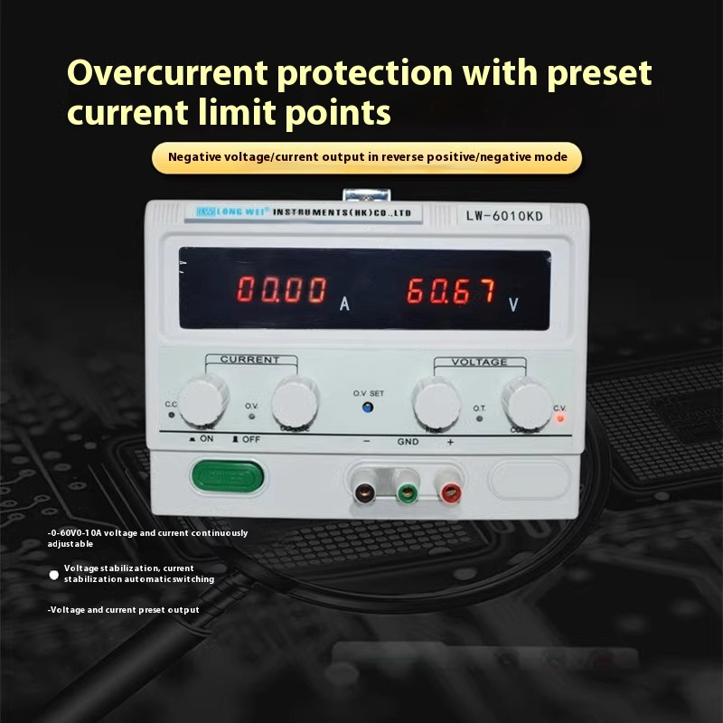 High Precision Switching High Power Adjustable DC Voltage Regulator ...