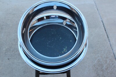 15x7 Chevrolet GM Rally Wheel Trim Ring | Stainless Steel | Genuine OEM ...