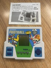 Electronic Football (1987) Vintage Tiger Handheld Game for sale online ...
