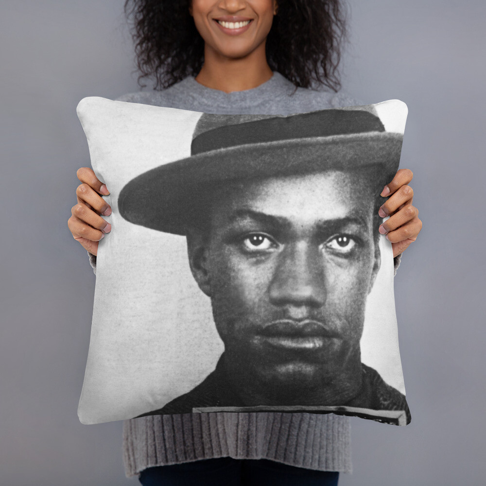 Malcolm X Mug Shot Mugshot Vertical Basic Pillow | eBay