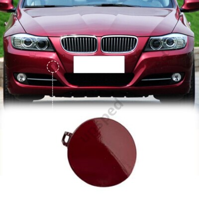 Vermilion Red Front Bumper Tow Hook Cover For BMW 3 E90 E91 2009-12 ...