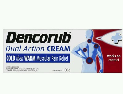 3 × Dencorub Dual Action Heat Cream 100G - OzHealthExperts | eBay
