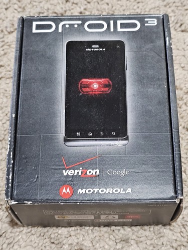 Motorola Droid 3 - 16 GB - Black (Verizon) 723755000186 | eBay