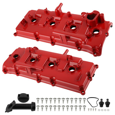 Aluminum Valve Covers Kit for Nissan Armada Titan Pathfinder QX56 5.6L ...