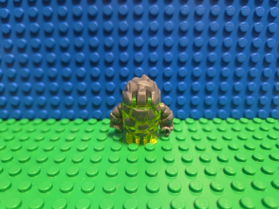 LEGO Sulfurix Minifigure Rock Monster pm005 Power Miners 8959 8908 CMF ...