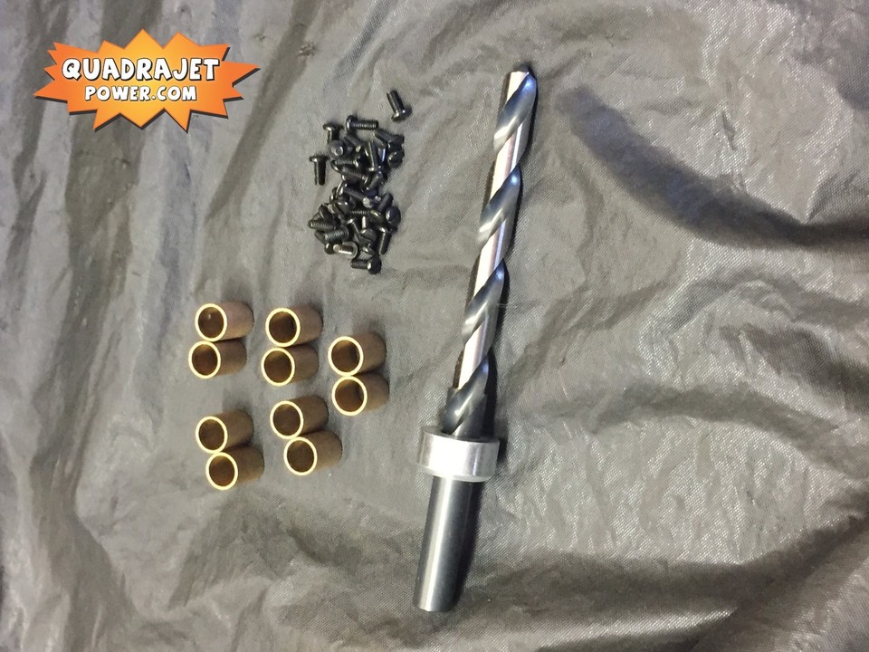 Quadrajet Primary Bushing Kit Custom Self Guiding Drill Bit Bushings ...