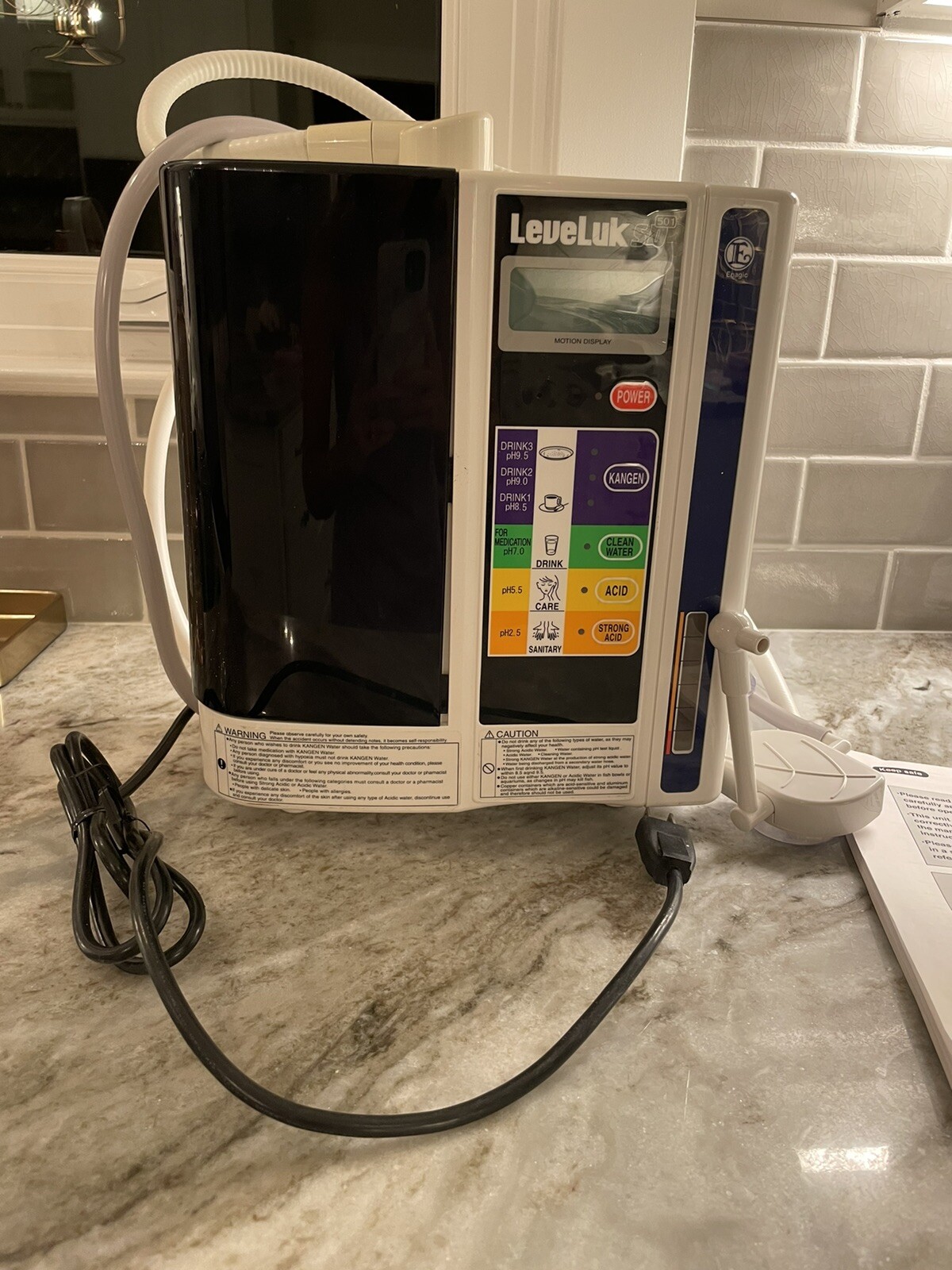 Enagic kangen alkalized water filter machine leveluk SD501 | eBay