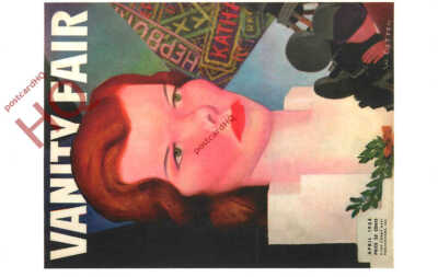 Picture Postcard>>Vanity Fair Cover (Repro) April 1934, Katharine ...