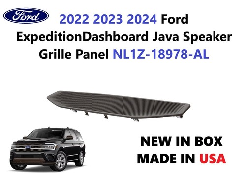 2022-2024 Ford Expedition Dashboard Java Speaker Grille Panel NL1Z ...
