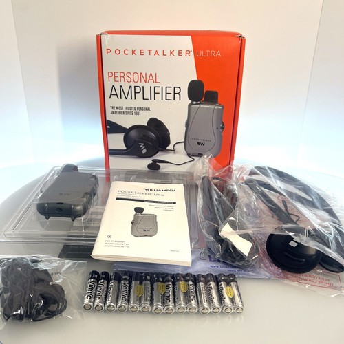 Williams Sound PockeTalker Ultra Duo Sound Amplifier with Headphone ...