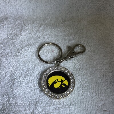 Iowa Hawkeyes Bling Key Ring #5 | eBay
