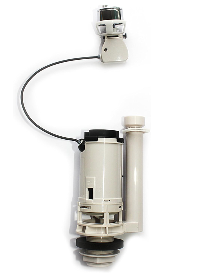 Fluidmaster PRO550UK Cable Push Button Dual Flush Valve 1 1/2" & 2" Top ...