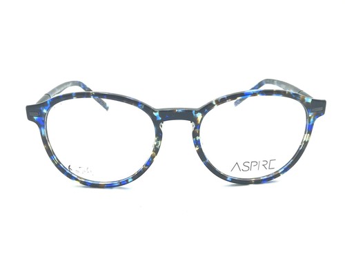 Aspire FUNNY Blue Tortoise Round Eyeglasses Frames Unisex 49-18 140 NEW ...