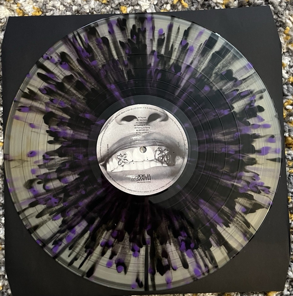 Jorja Smith Falling Or Flying Blood Records Splatter Vinyl Ltd Ed 141/ ...