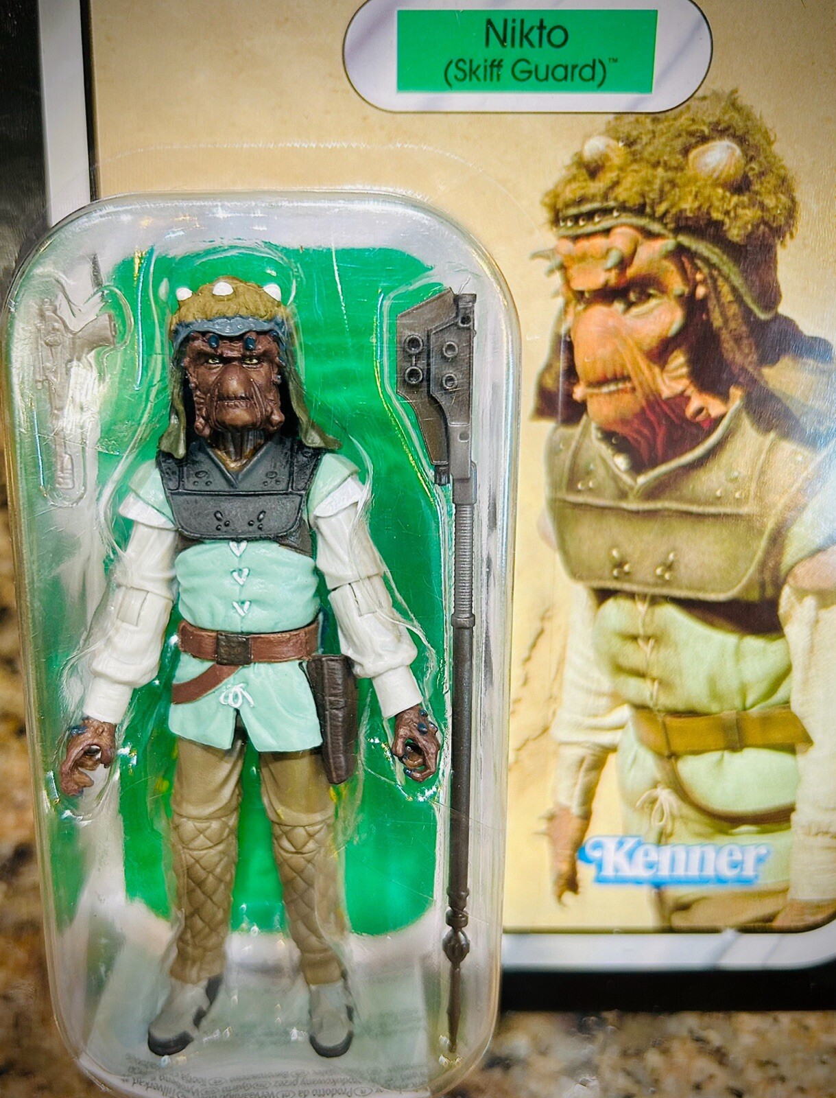 Hasbro Star Wars The Vintage Collection - Nikto (Skiff Guard) Action ...