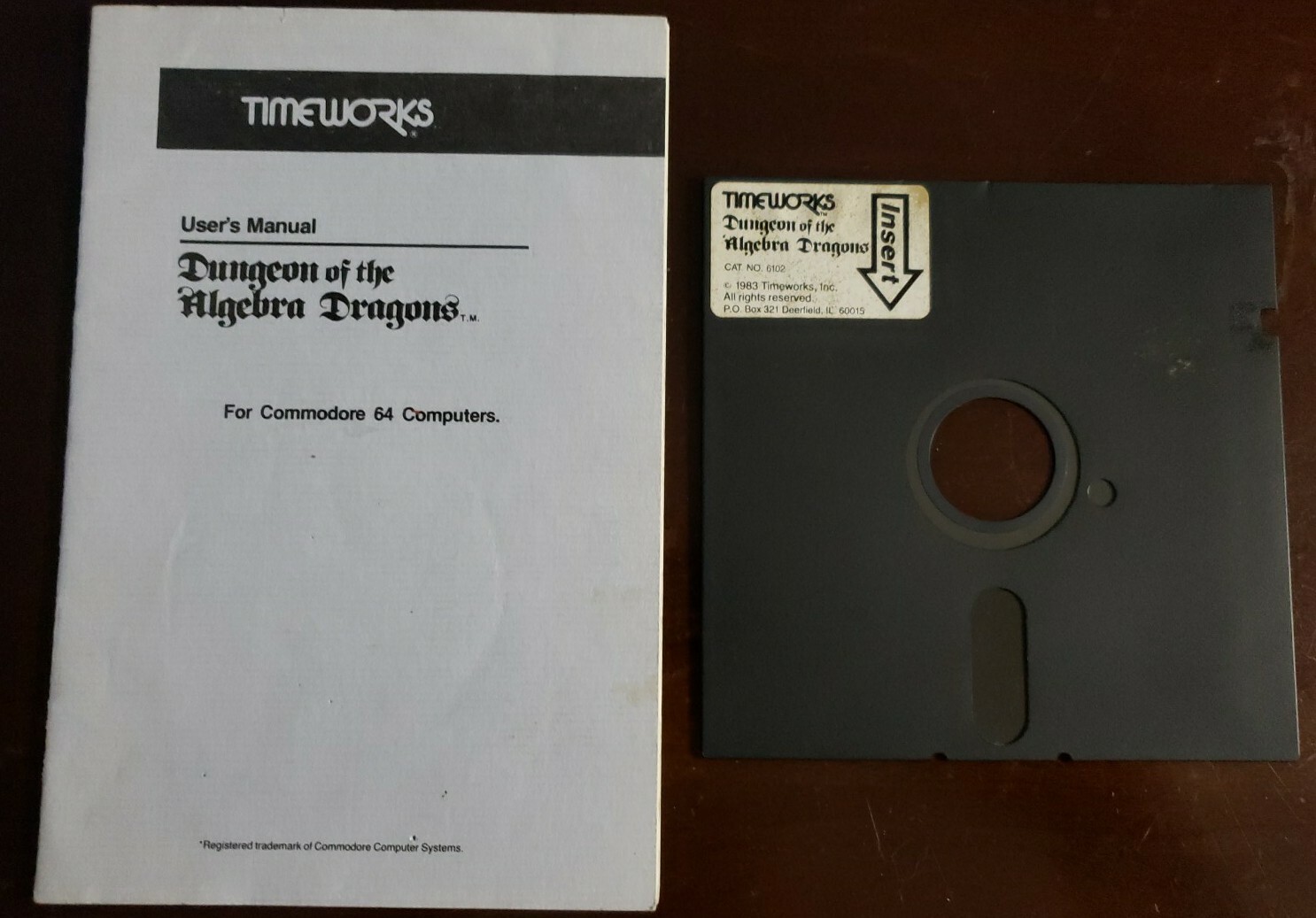 Dungeon Of The Algebra Dragon Commodore 64 | eBay