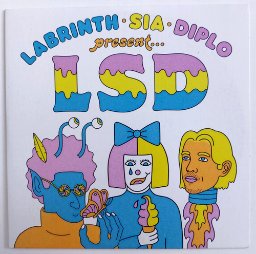 LSD : AUDIO * feat. LABRINTH, SIA, DIPLO FRENCH CD PROMO AS NEW | eBay