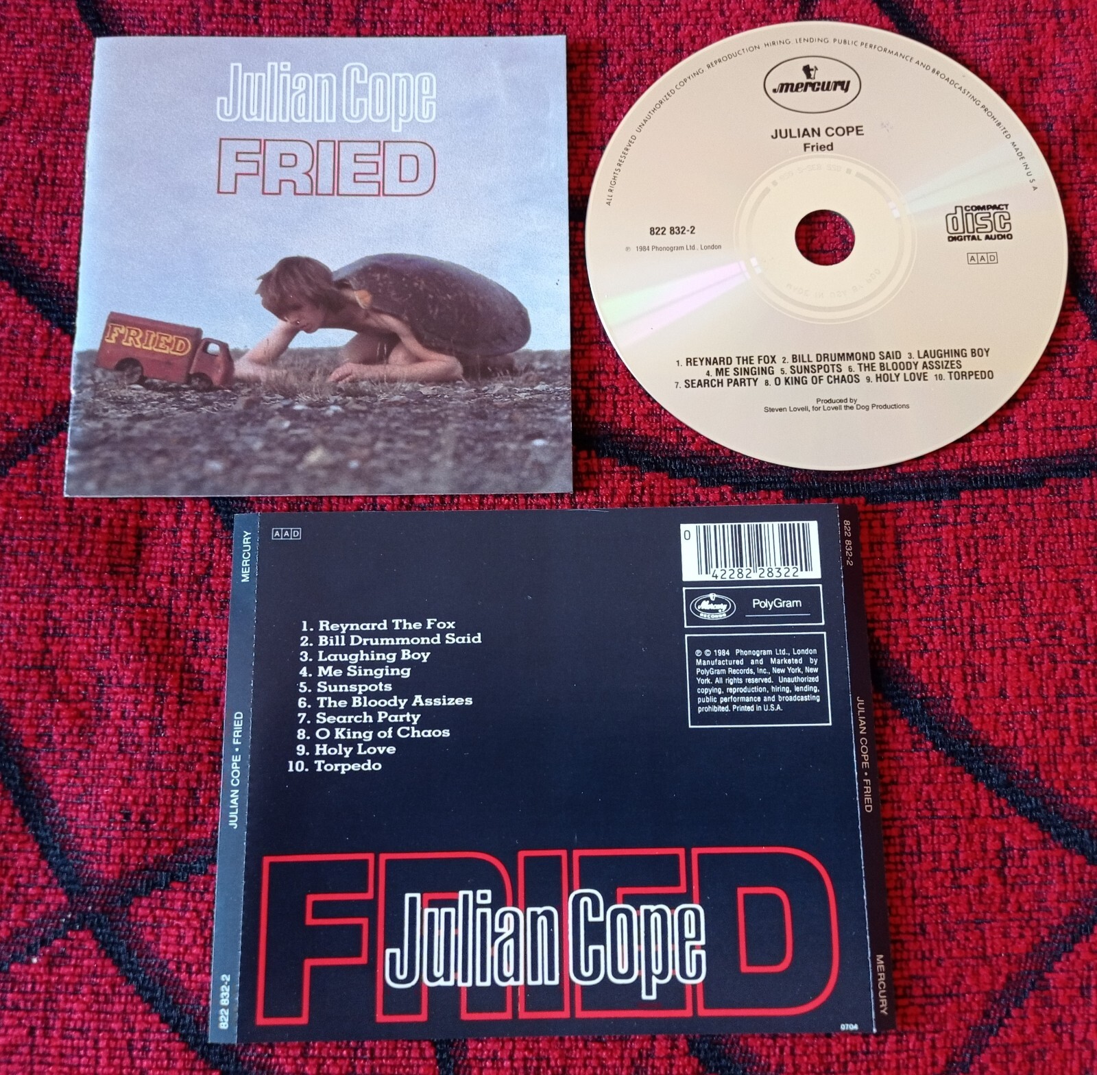 JULIAN COPE ** Fried ** ORIGINAL USA CD | eBay